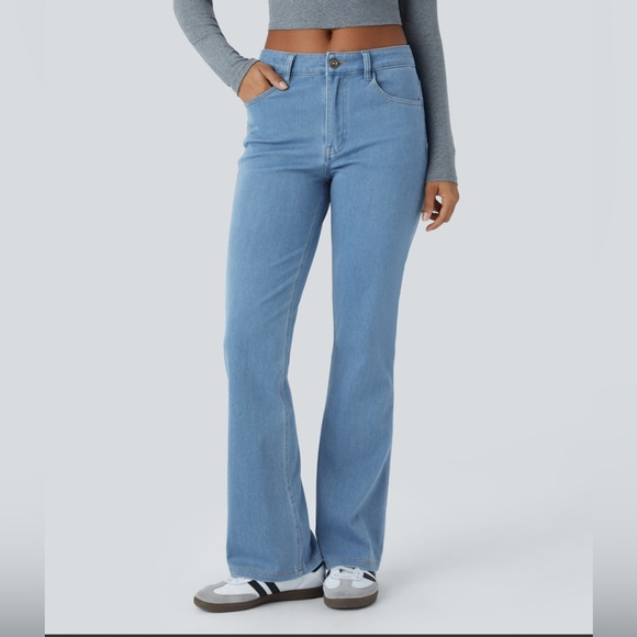 HALARA | Jeans | Halara Ultra Soft Bootcut Jeans Womens Size Medium New ...